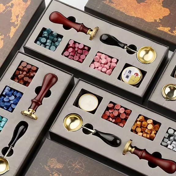 Wax Seal Kit For Invitations Electric USB Wax Seal Warmer & Melting ...